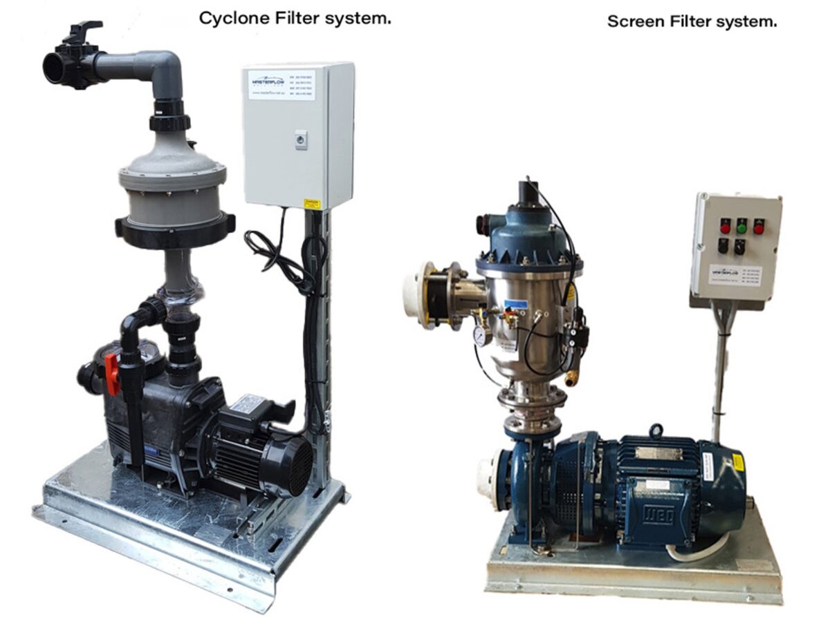 Cyclone filters vs Screen filters | Masterflow